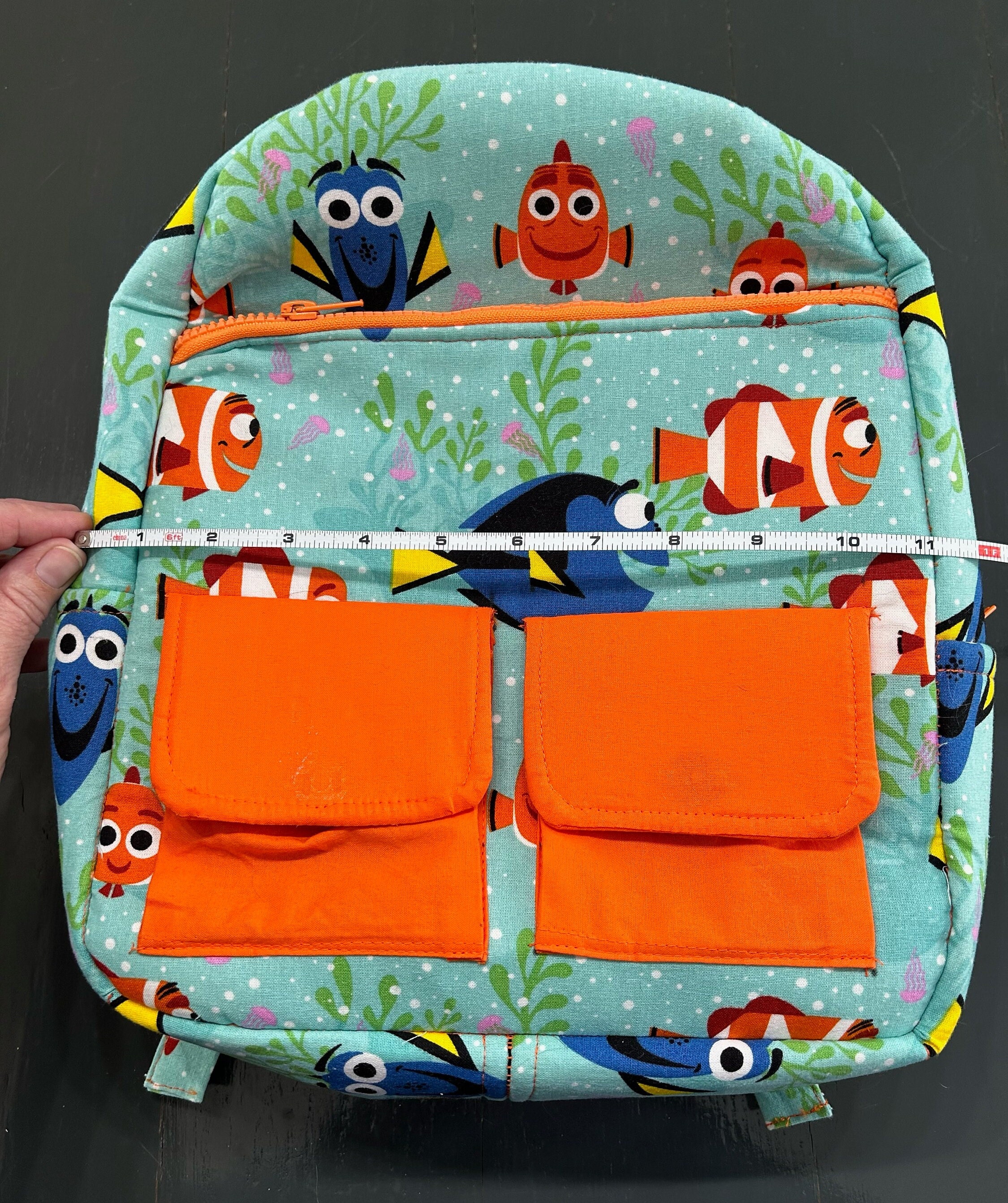Finding Nemo Backpack. This One of a Kind, Handmade Backpack is Compact ...