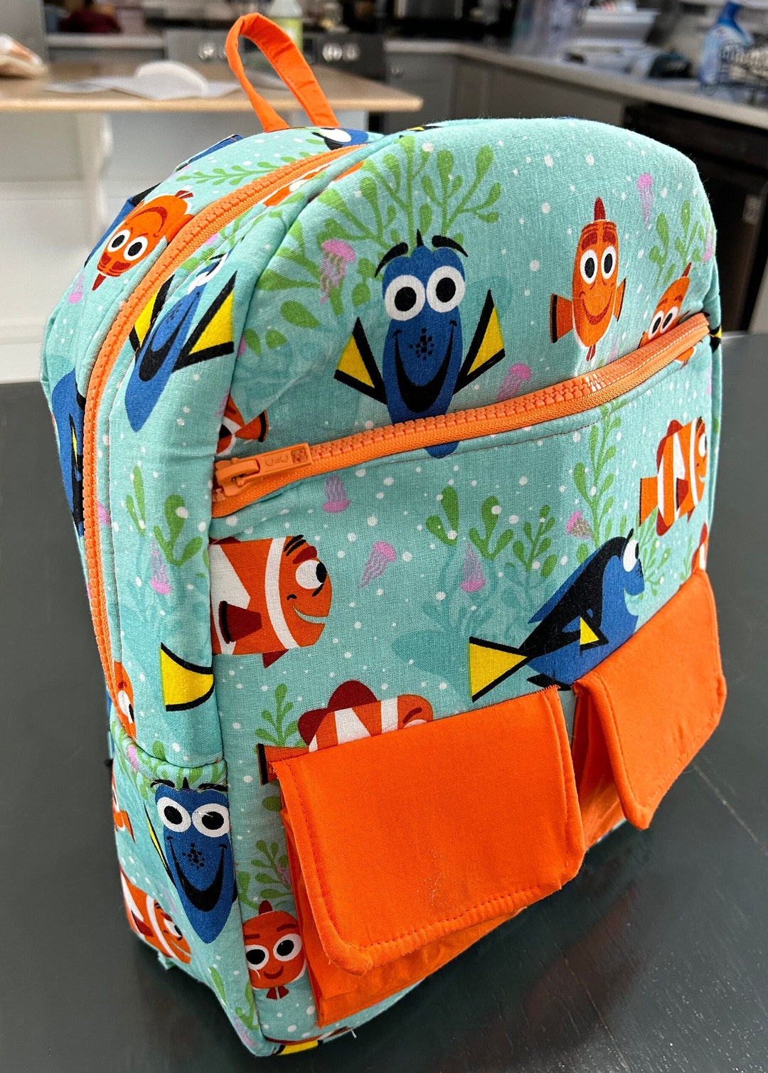 Finding Nemo Backpack. This One of a Kind, Handmade Backpack is Compact ...