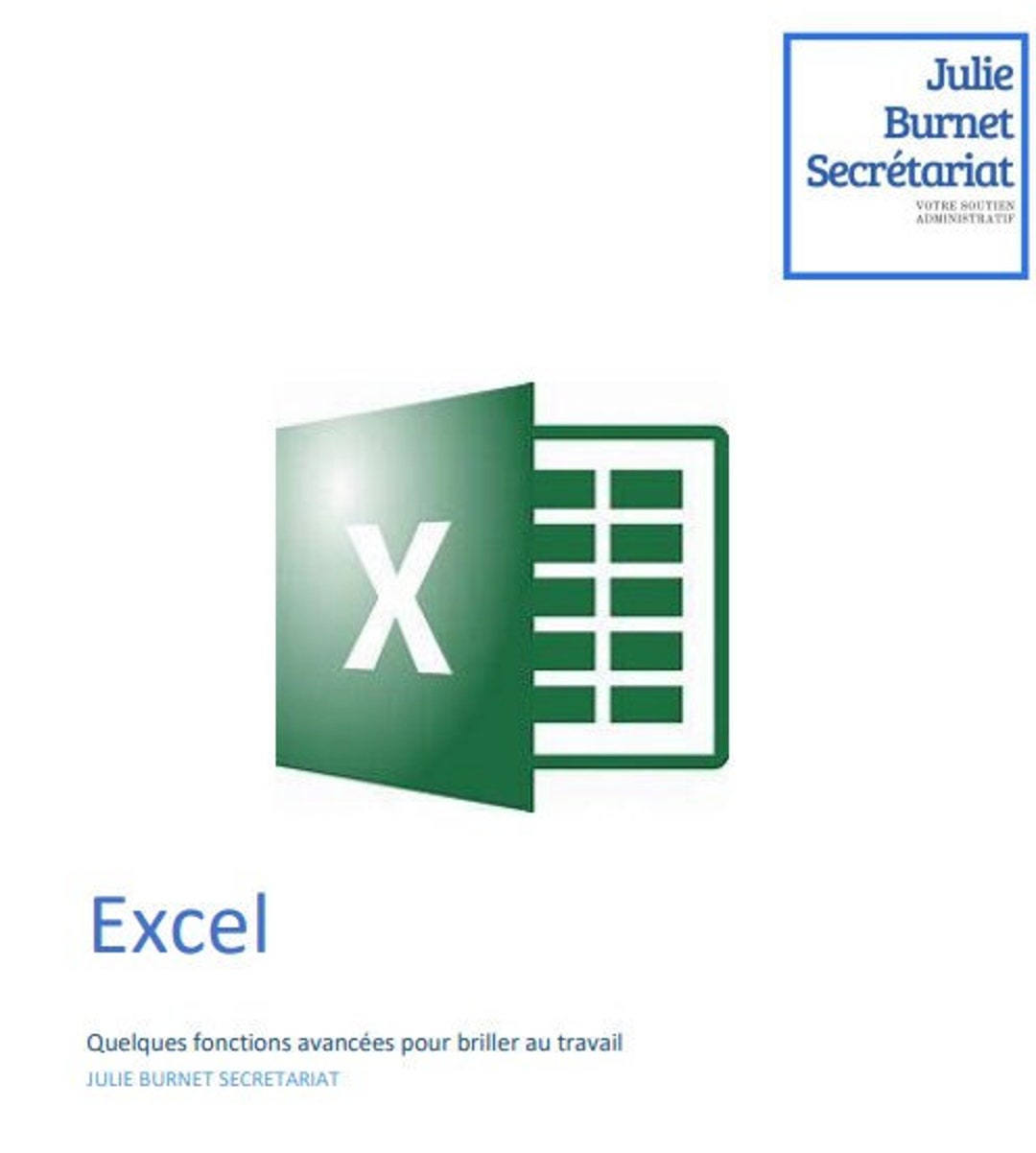 Excel Advanced Functions Booklet - Etsy