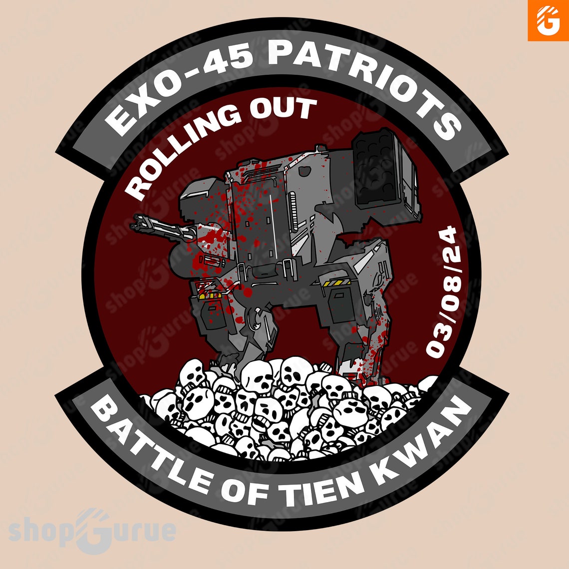 Helldivers Patch: "exo-45 Patriots" - Etsy