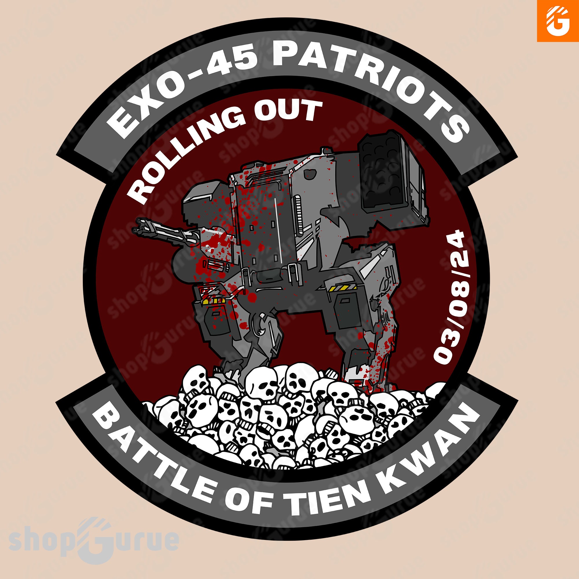 Helldivers Patch: "exo-45 Patriots" - Etsy