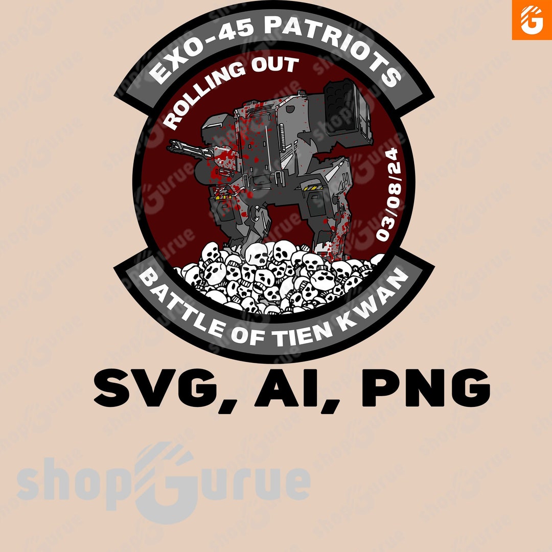 Helldivers Patch: "exo-45 Patriots" - Etsy