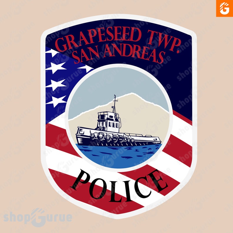 Fivem Digital Patch: Grapeseed Township PD - Jeffersonville IN - Etsy