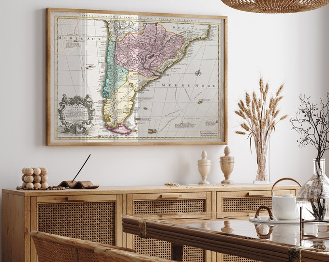Map of the World - Vintage World Map - Vintage Map - World Map - Old ...