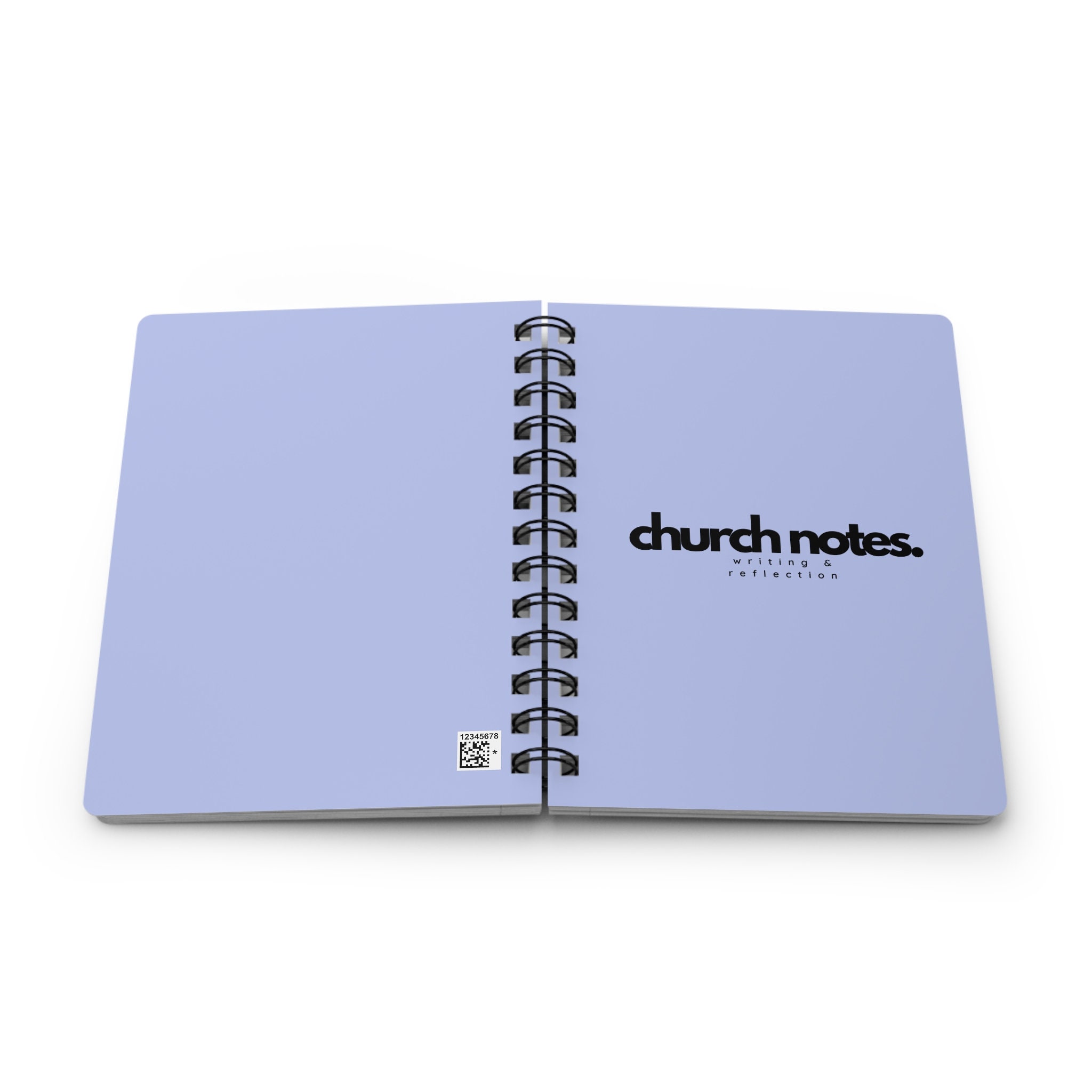 Spiral Church Notes Journal, Minimalist Sermon Notebook, Gifts for ...