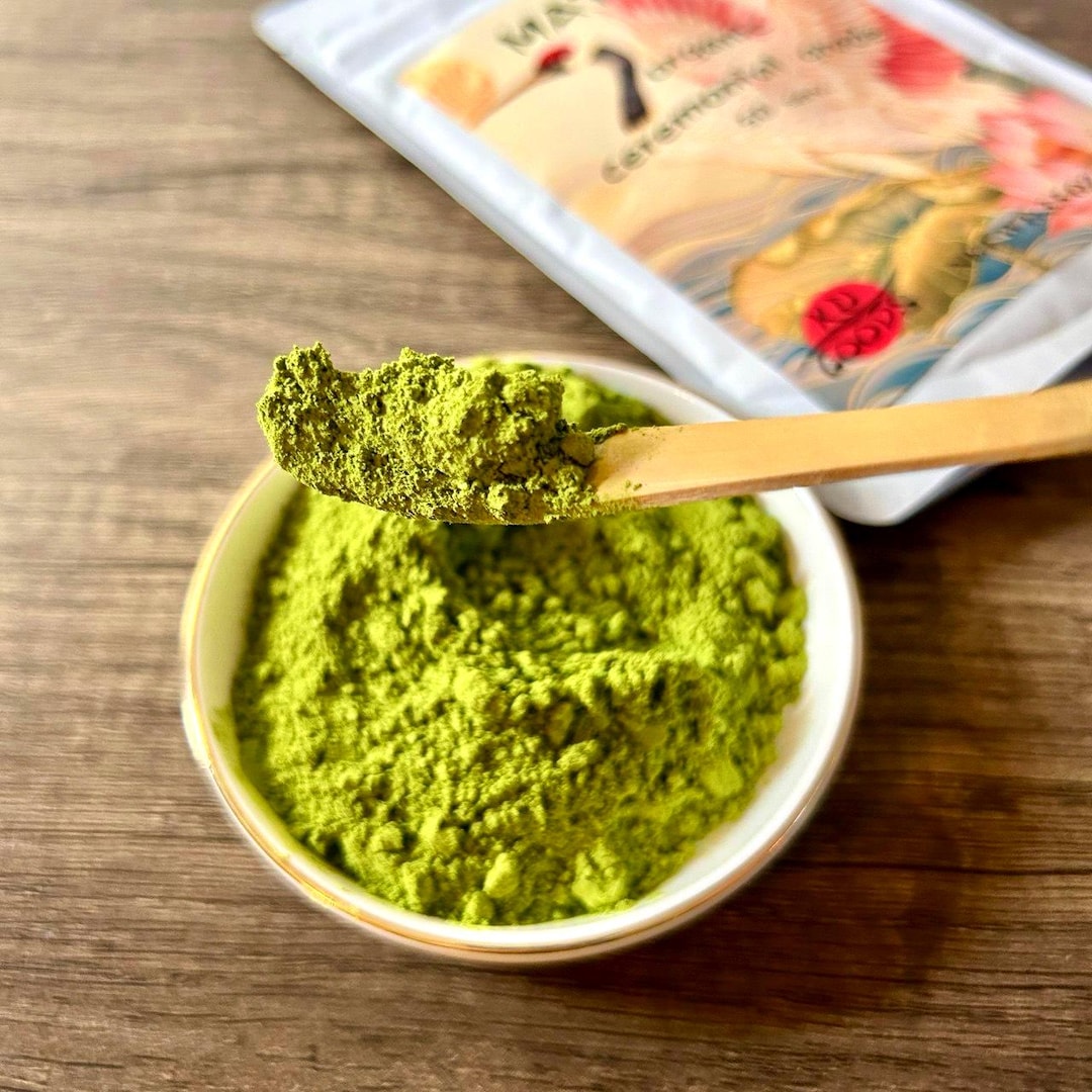 Ceremonial Matcha Powder: Pure Japanese Green Tea, Antioxidant-rich ...
