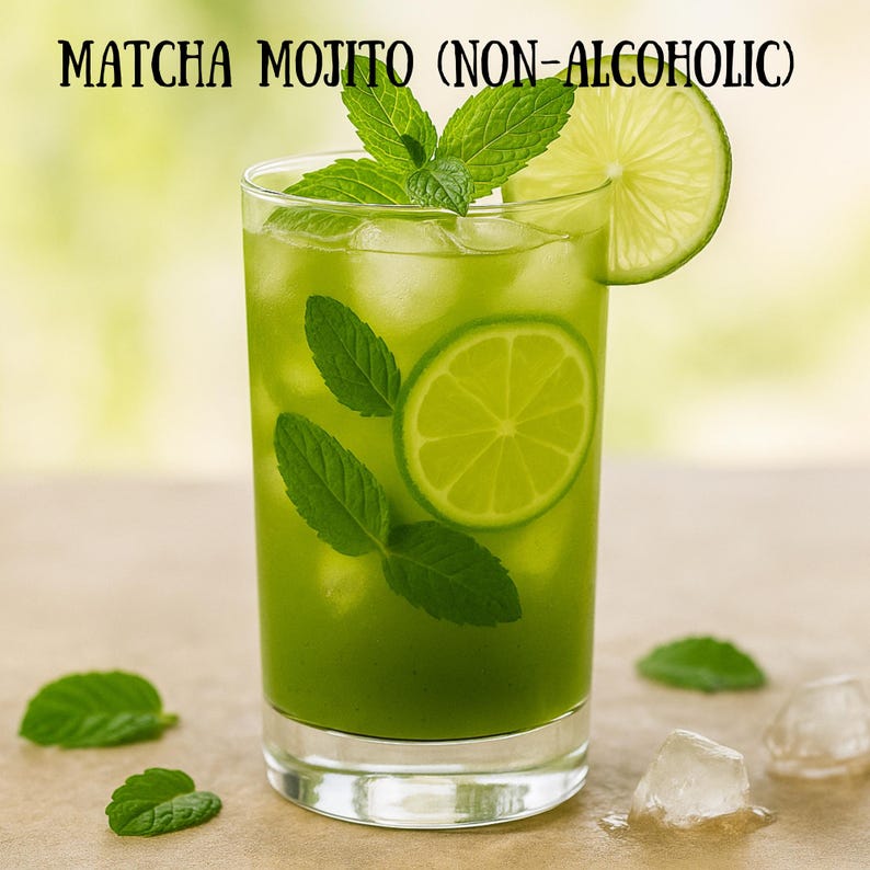 30 Matcha Drink Recipes PDF | Summer Iced Lattes, Smoothies, Lemonades ...