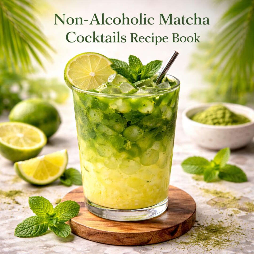 Matcha Drink Recipe Book – 30 Refreshing Matcha Drinks (digital ...