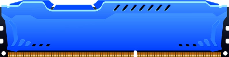 Set of Vector Images of RAM Modules. SVG, Png, AI Files. Perfect for ...