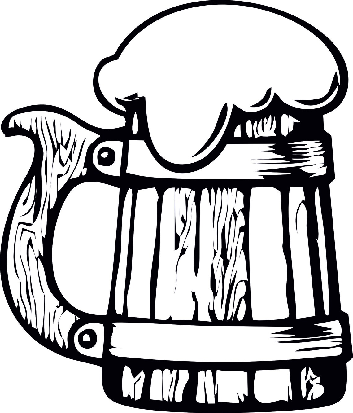 Vector Illustrations foamy Beer Enjoyment Glasses, Mugs, Bottles in SVG ...