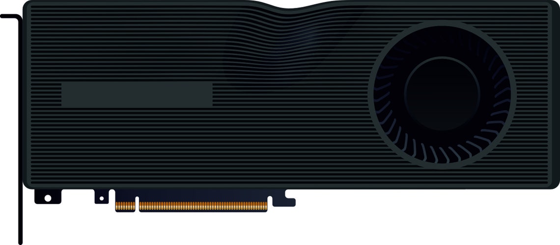 High-quality Vector Icons of Graphics Cards for Gamers, Tech, and ...