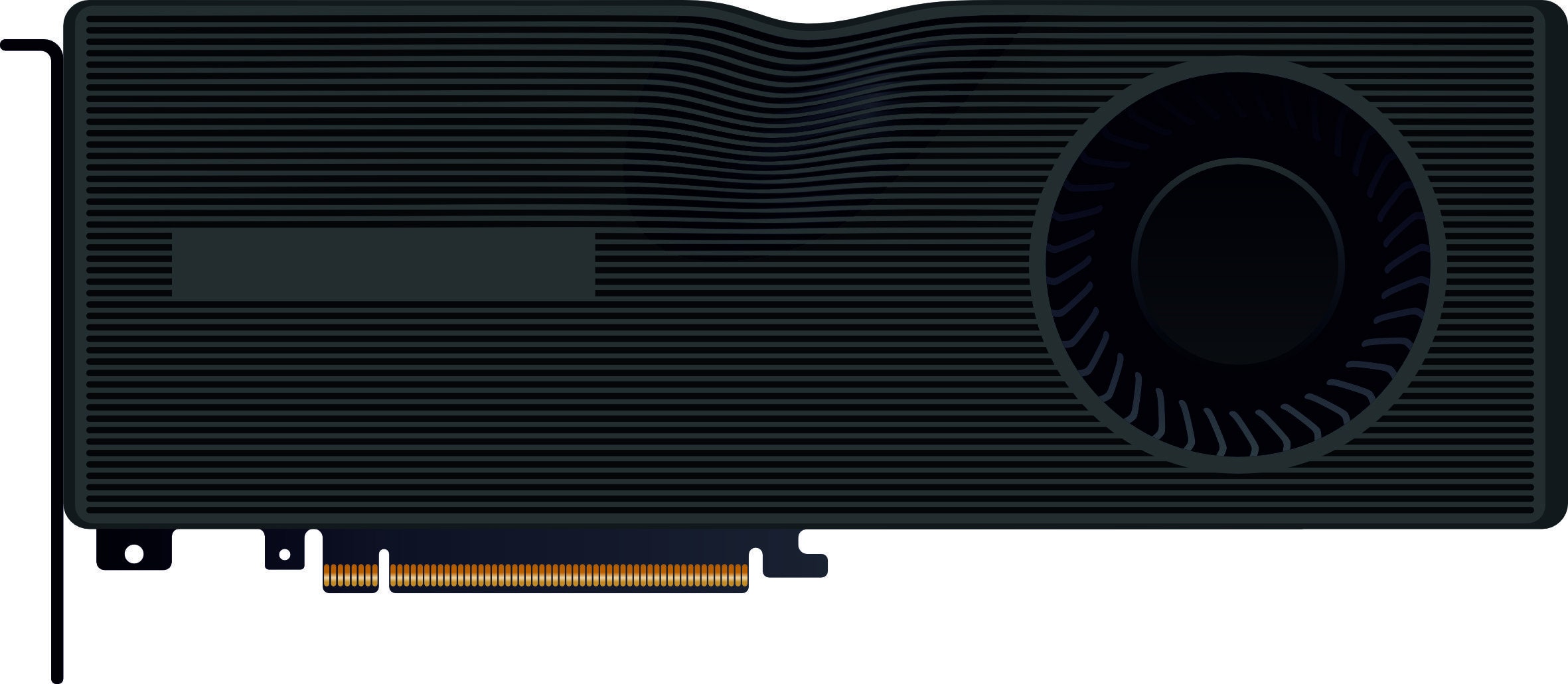 High-quality Vector Icons of Graphics Cards for Gamers, Tech, and ...