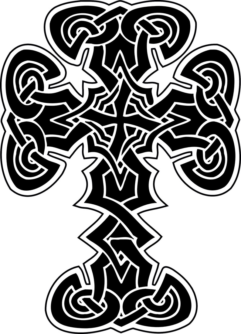 Celtic Vector Crosses and Patterns for Tattoos, Prints, Cutting - a ...