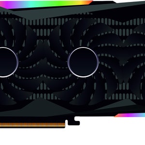 High-quality Vector Icons of Graphics Cards for Gamers, Tech, and ...