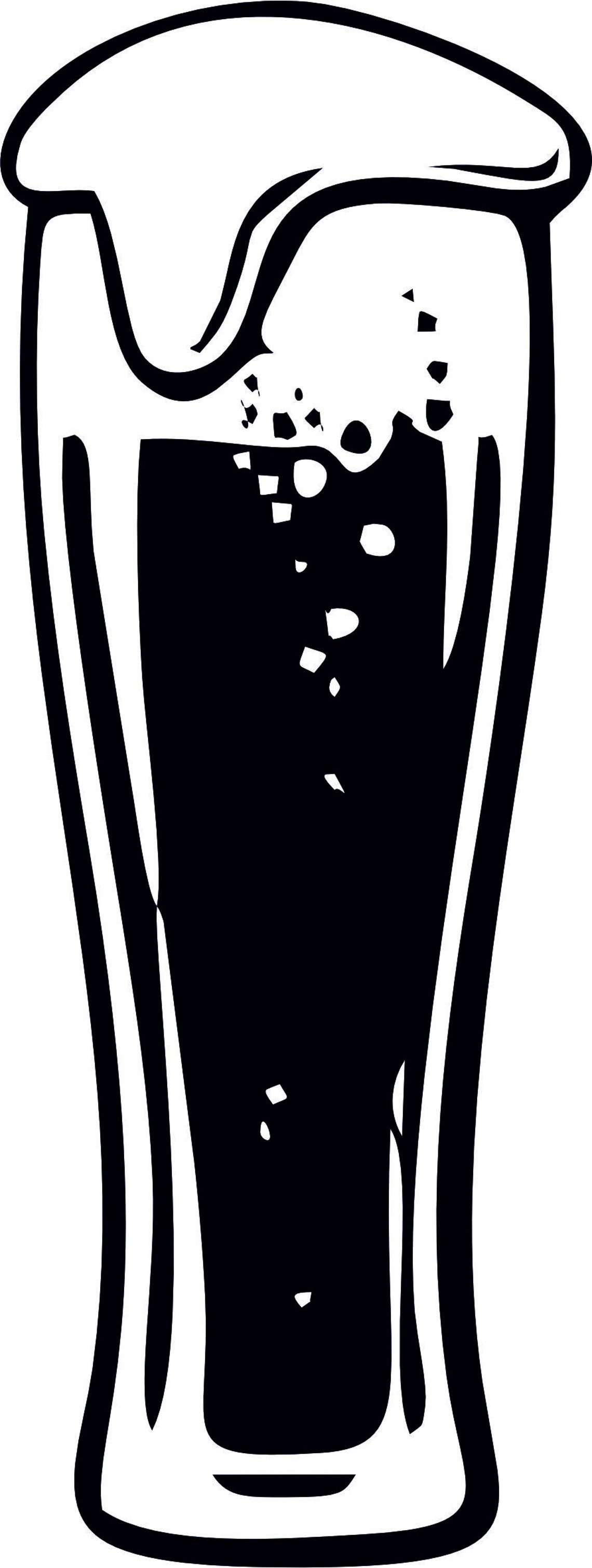 Vector Illustrations foamy Beer Enjoyment Glasses, Mugs, Bottles in SVG ...