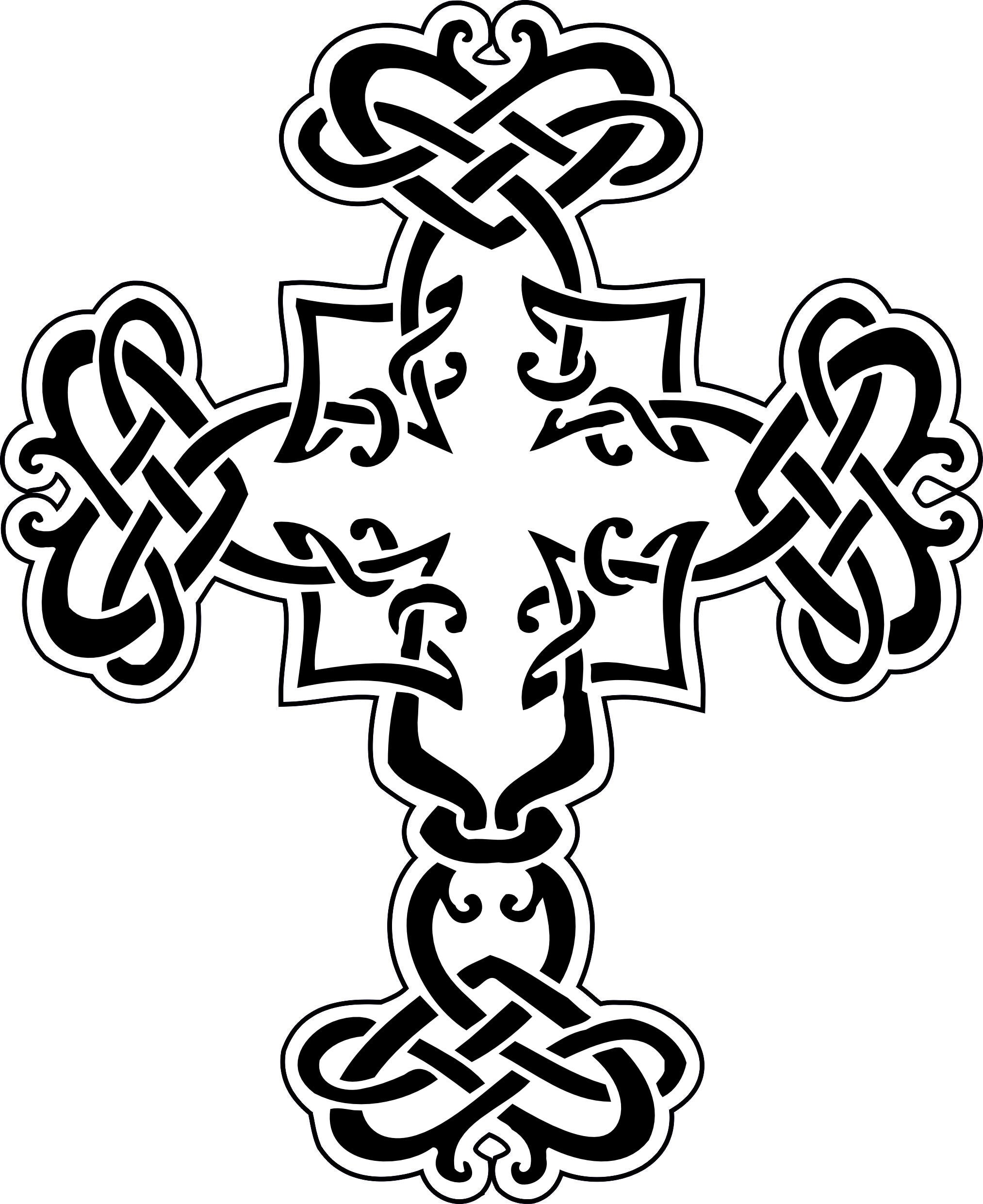 Celtic Vector Crosses and Patterns for Tattoos, Prints, Cutting - a ...