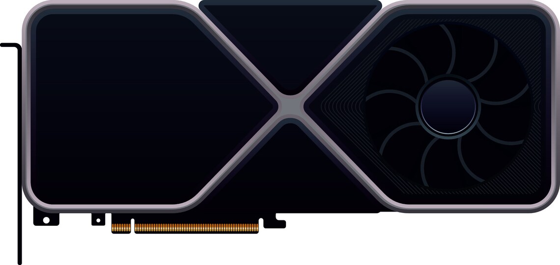 High-quality Vector Icons of Graphics Cards for Gamers, Tech, and ...