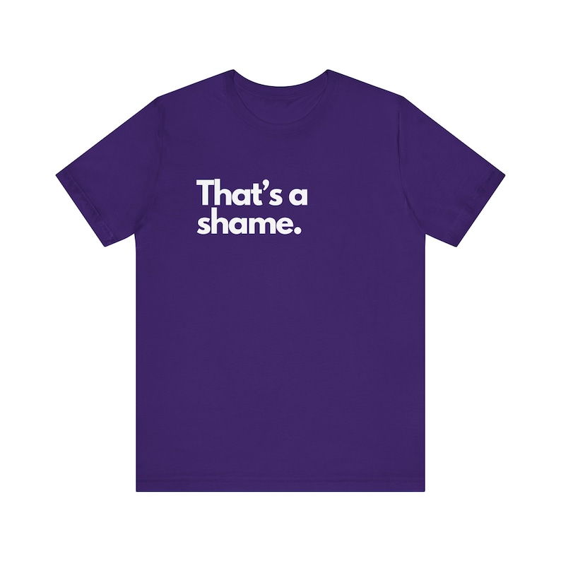 That's a Shame Seinfeld T-shirt for Men - Funny Gift for Seinfeld Fans ...
