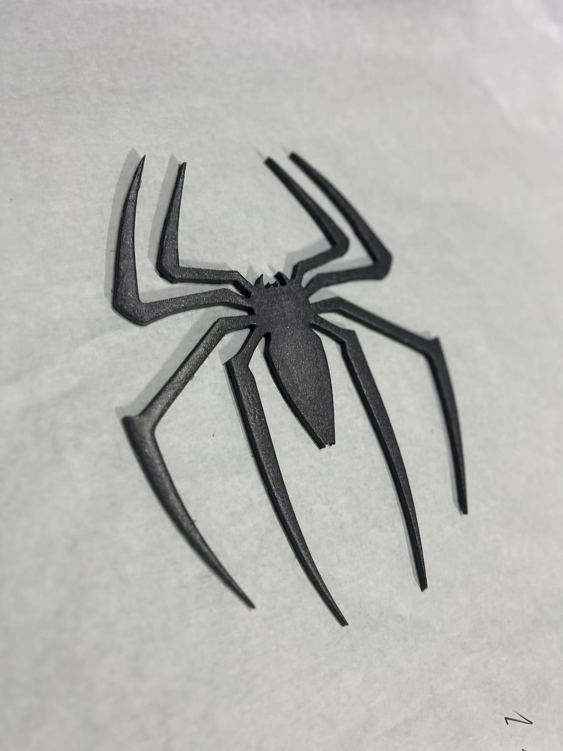 Rubber Raimi Spiderman 2 Black Spider Symbol - Etsy