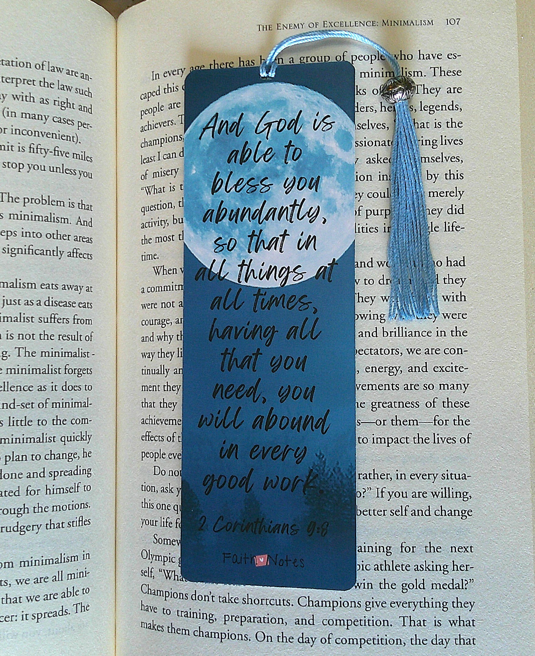 Blessings Cute Book Marks for Women Bookish Gifts for Him Book Lover ...