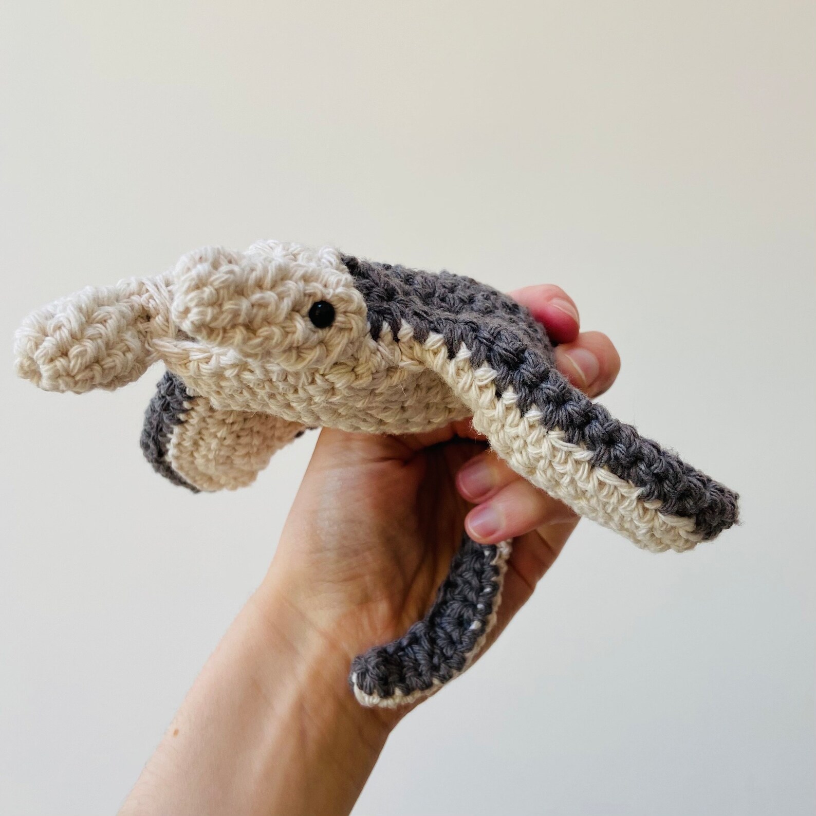 Mini Manta Ray Crochet Handcrafted With Recycled Cotton Yarn - Etsy