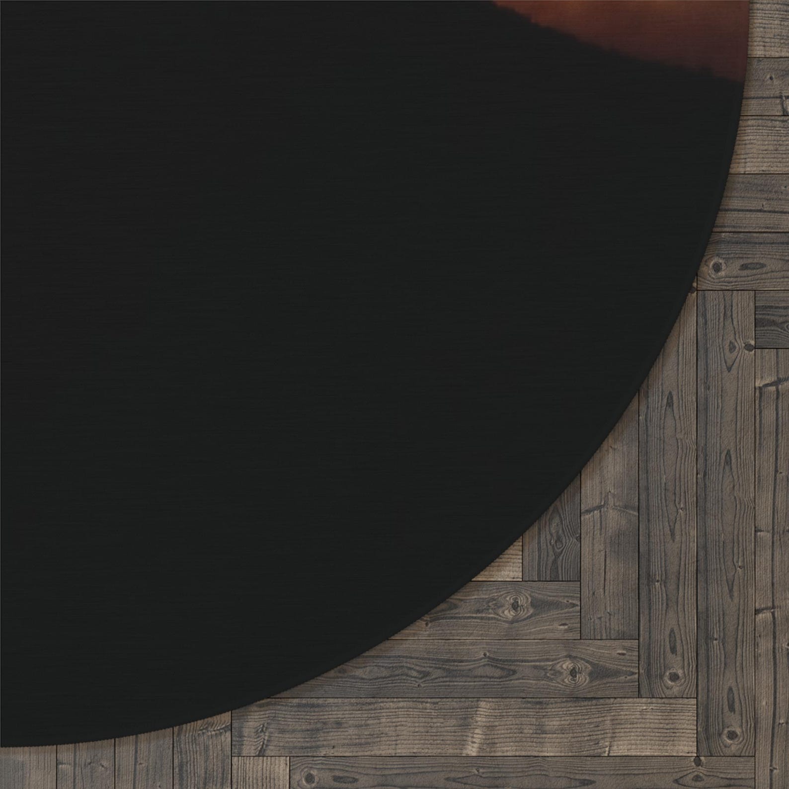 Mountain Sunset Round Rug: Nature Landscape Polyester Carpet (60x60) - Etsy