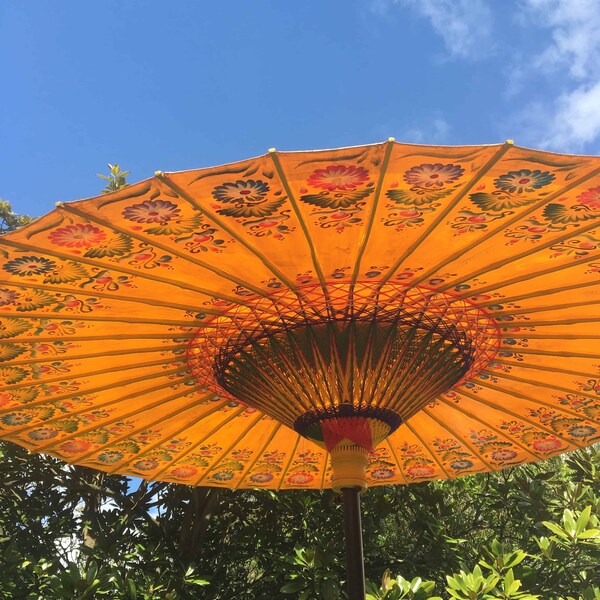 Yellow Parasol - Etsy