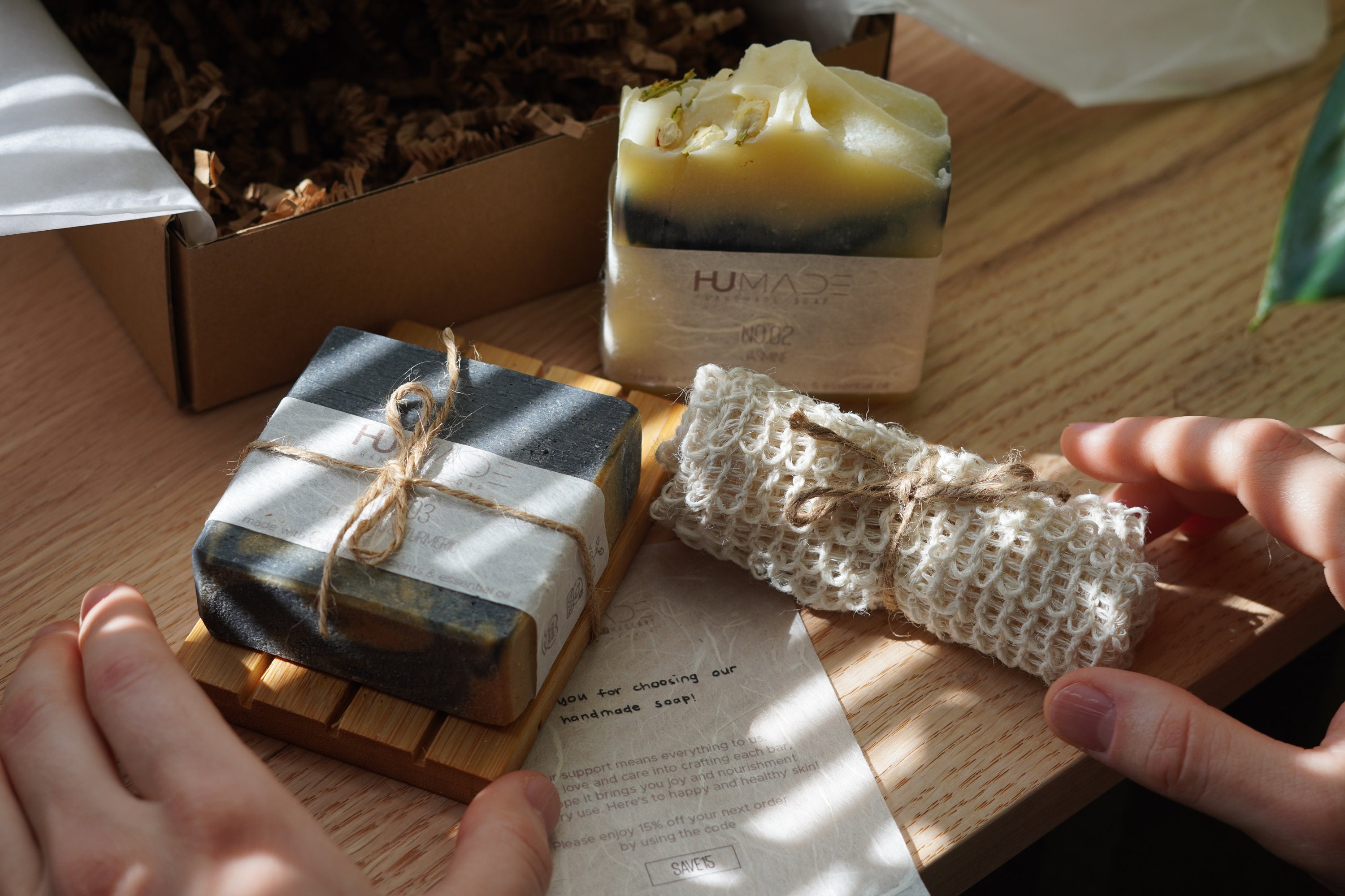 Handmade Soap Gift Box, Artisan Soap Bar, Self Care, Personalized Gift ...