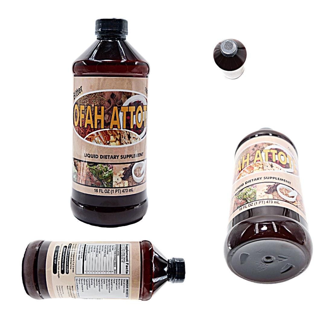 OFAH Attote Organic Herbal Bitters Tonic – Natural Digestive Support ...