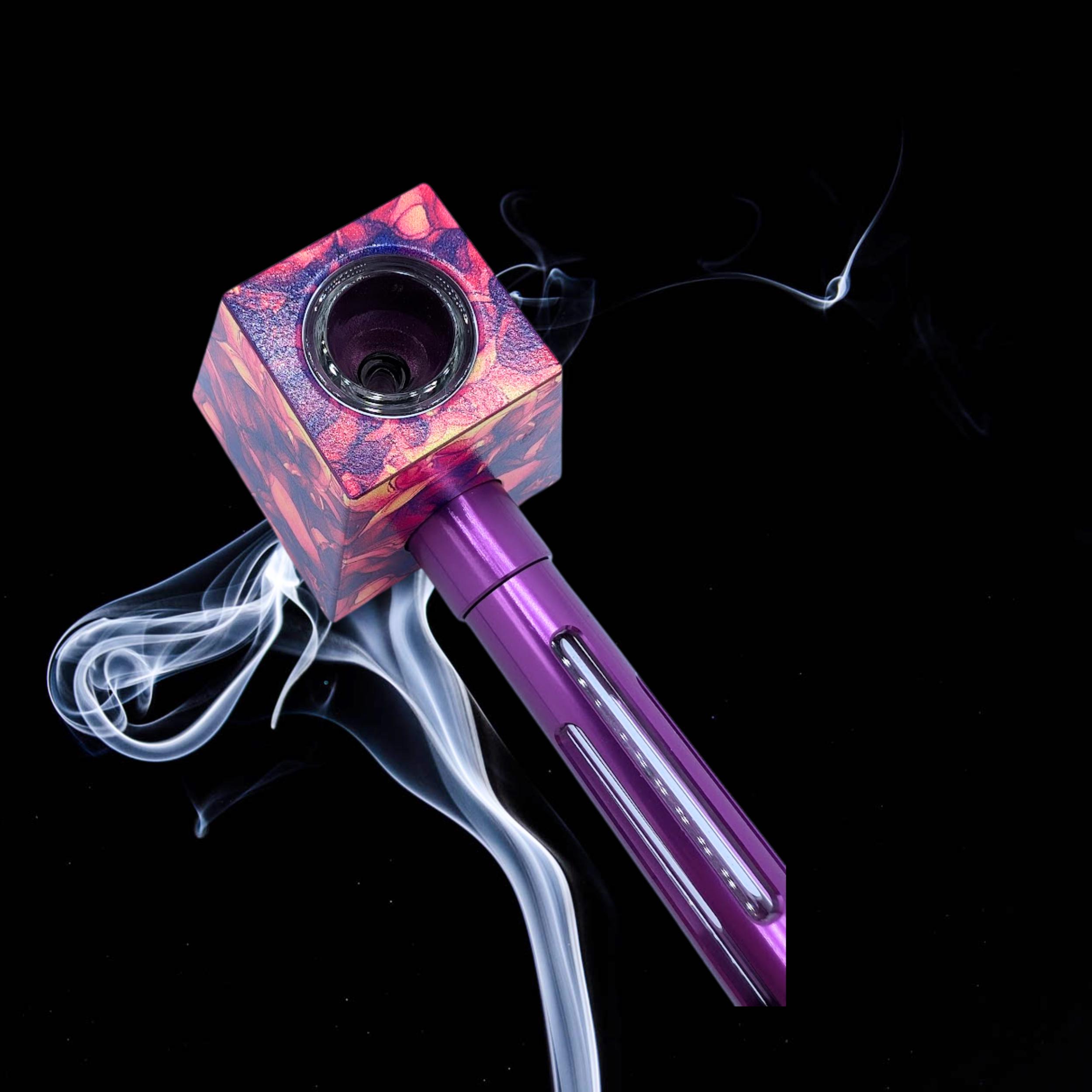 Pyramid Shaped Glass Pipe, Unique Pipe Design, High Quality for Smokers ...