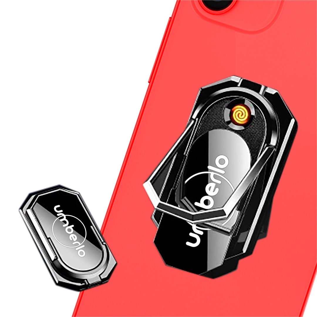 Electric Lighters (silver/blue) Unique USB Rechargeable Cigarette Phone ...