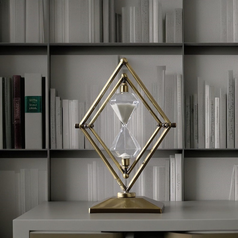 Customized Hourglass Geometric Shapes Personalized Hourglass Office ...