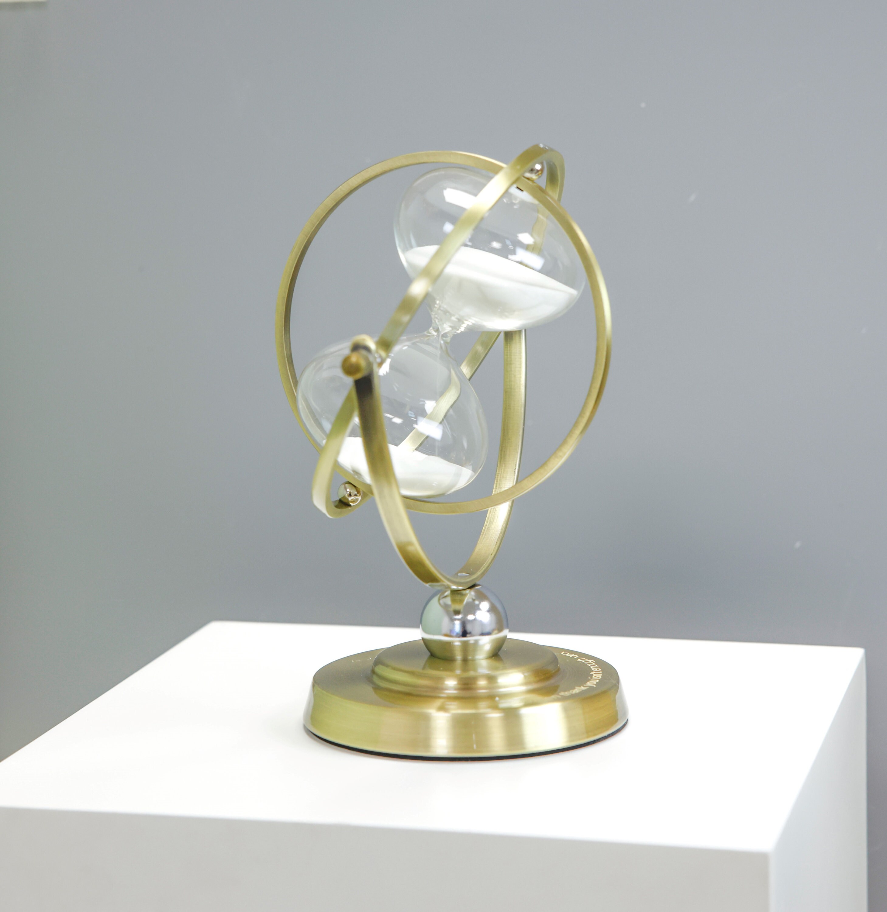 Custom Lettering Hourglass Geometric Shapes Personalized Hourglass ...