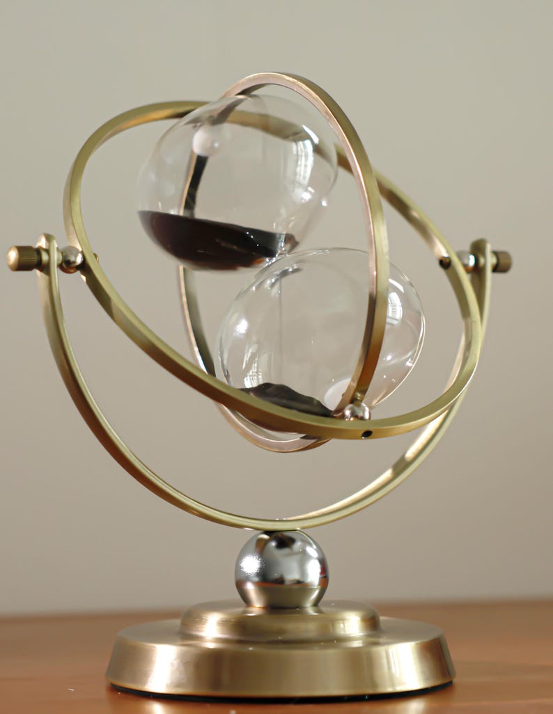 Custom Lettering Hourglass Geometric Shapes Personalized Hourglass ...