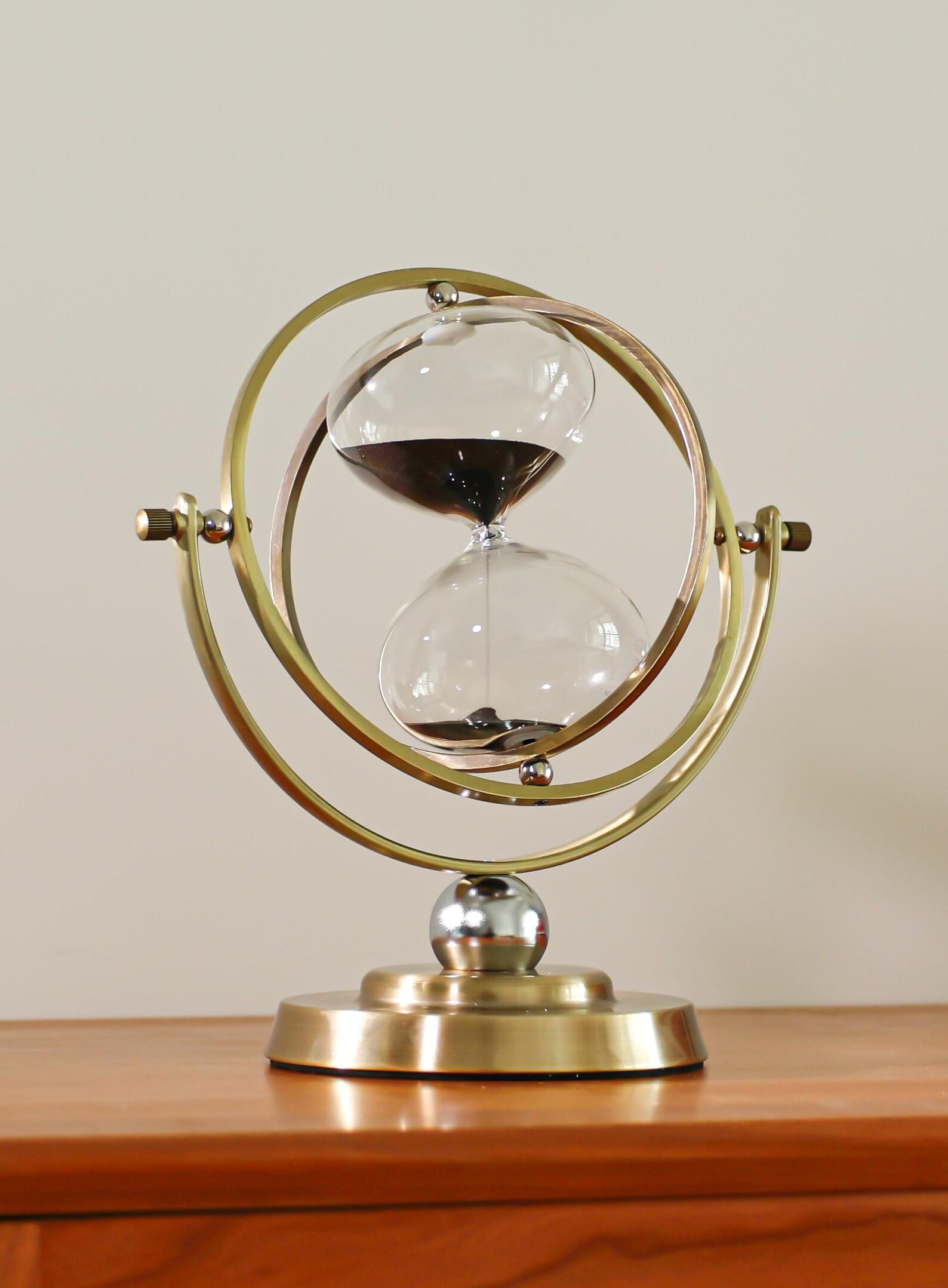 Custom Lettering Hourglass Geometric Shapes Personalized Hourglass ...