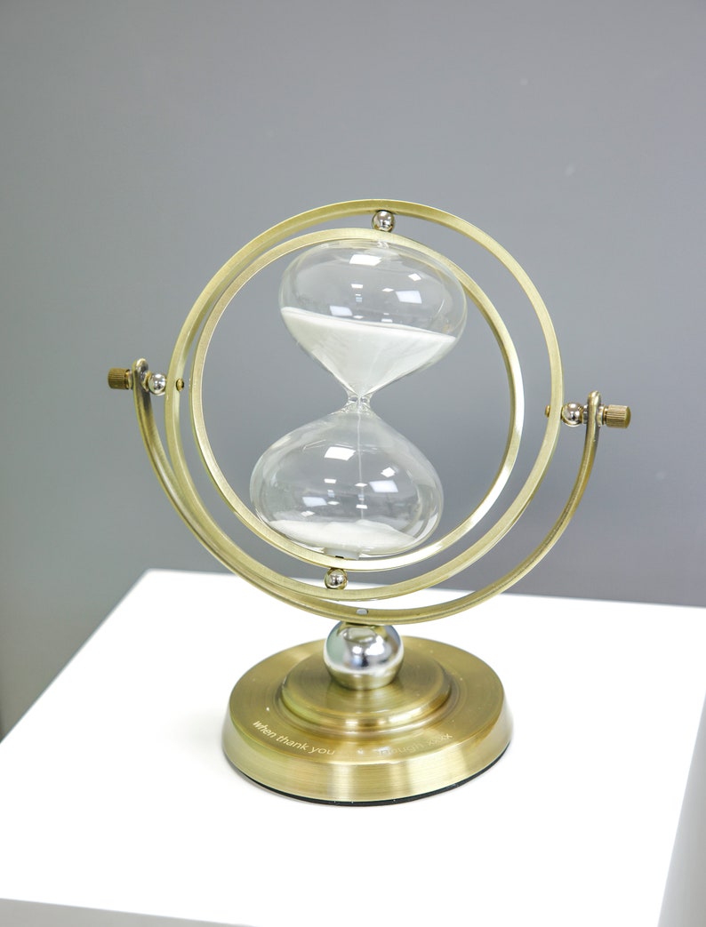 Custom Lettering Hourglass Geometric Shapes Personalized Hourglass ...