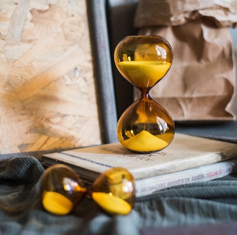 Hightide Hourglass Wide 15 Minutes / Personalised Hourglasses, Handmade ...