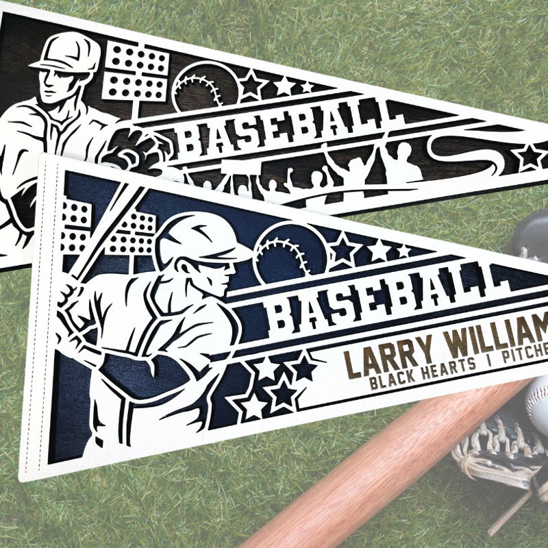 Baseball Pennants - Etsy