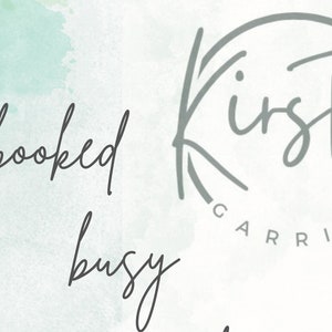Booked, Busy & Blessed Digital Download - Etsy