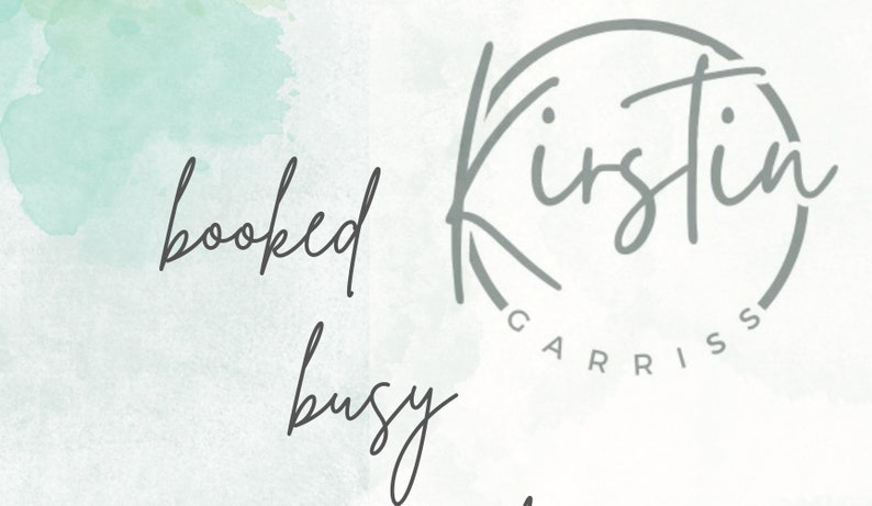 Booked, Busy & Blessed Digital Download - Etsy