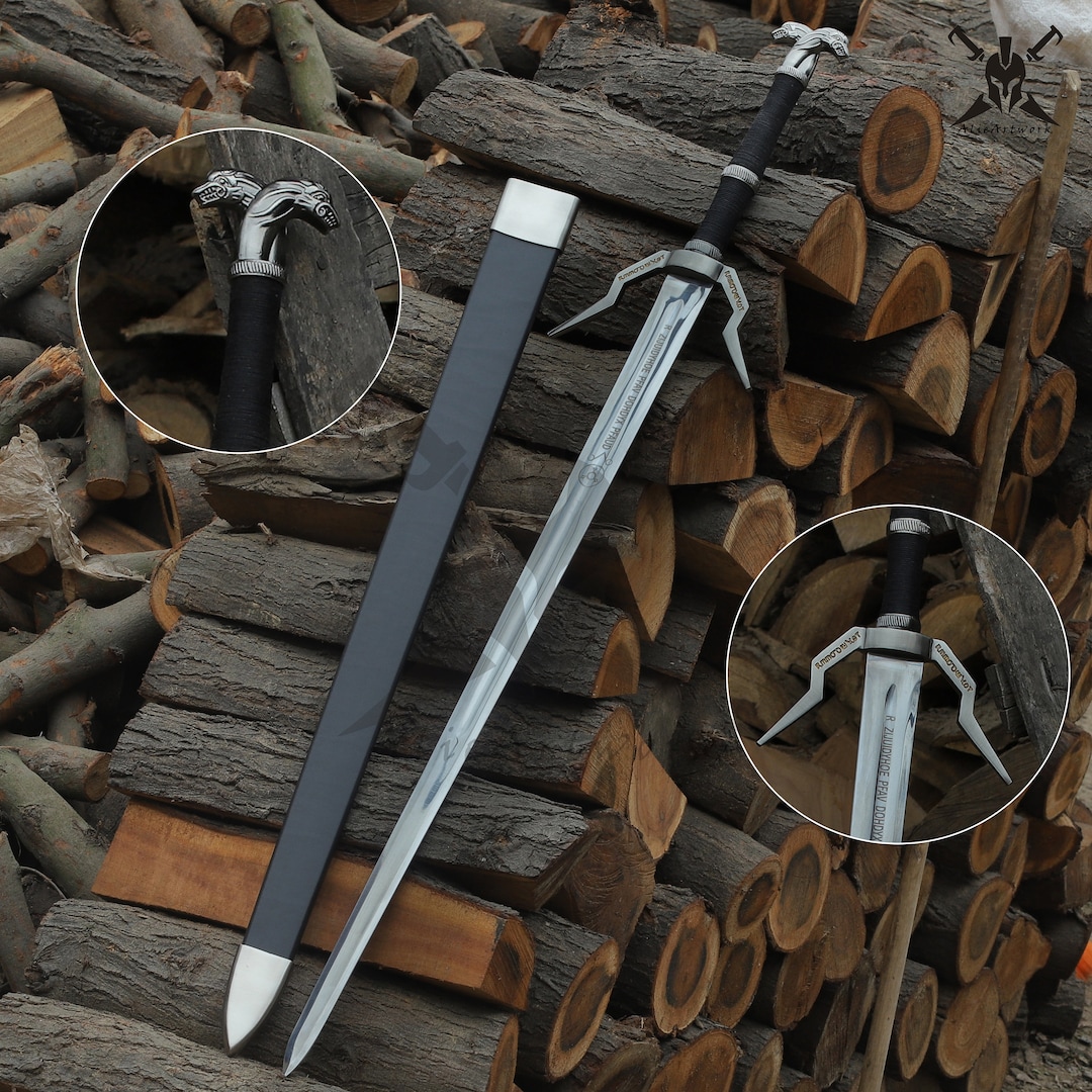 The Witcher Sword-swords of Geralt of Rivia Great Sword and Feline ...