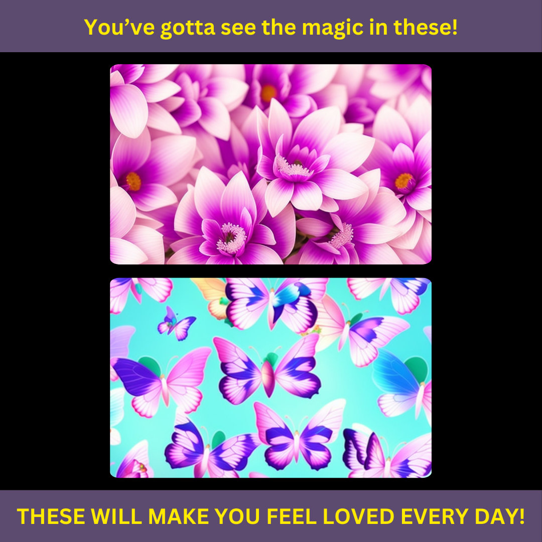 Printable Romantic Affirmations Collection 14 Subliminal Designs for ...