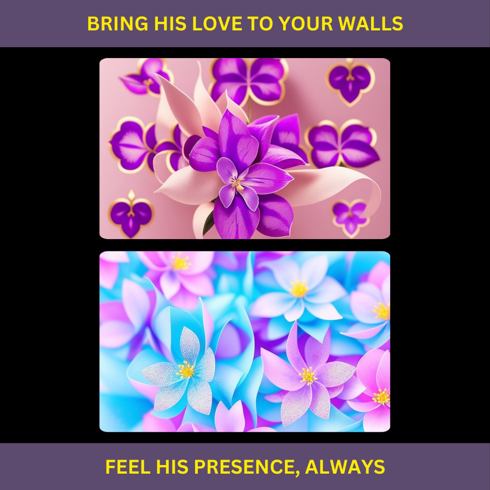 Printable Romantic Affirmations Collection 14 Subliminal Designs for ...