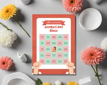International Women's Day Bingo Game | Set of 30 | Diversity, Inclusion ...