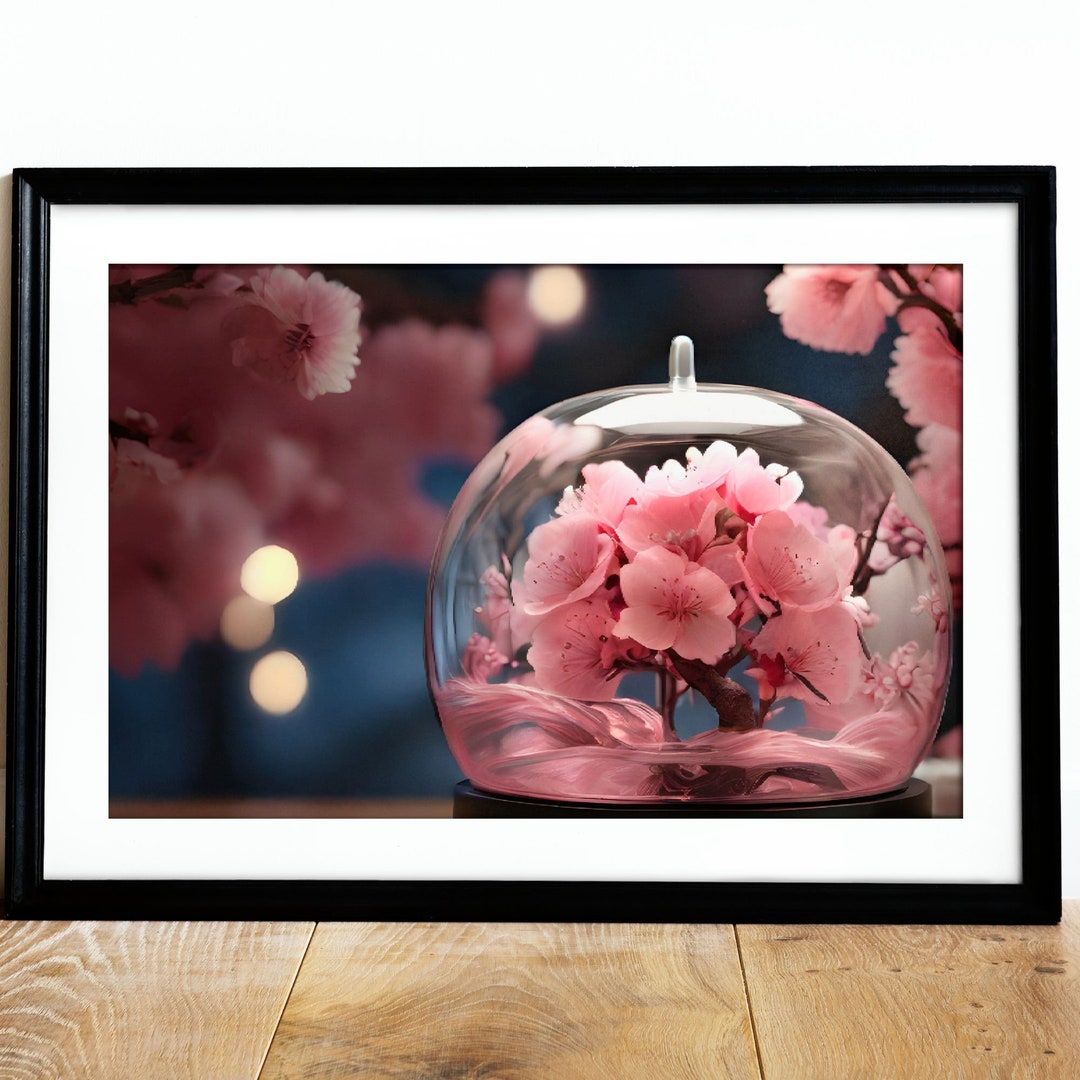Sakura Dome Printable Wall Art Sakura Photo Sakura Art Sakura Wall Art ...