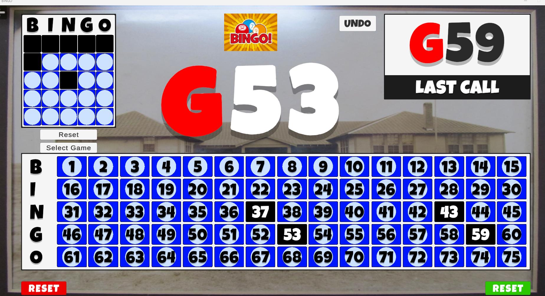 Bingo Calling Software - PRO - Etsy