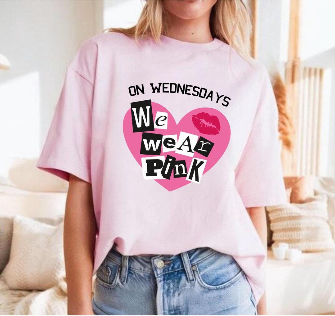 On Wednesdays We Wear Pink Shirt, Breast Cancer Awareness Shirt, Pink ...