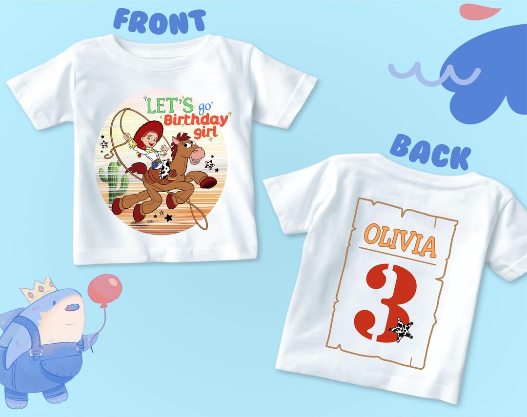 Personalized Jessy Birthday Shirt, Buzz and Friends Birthday Party ...