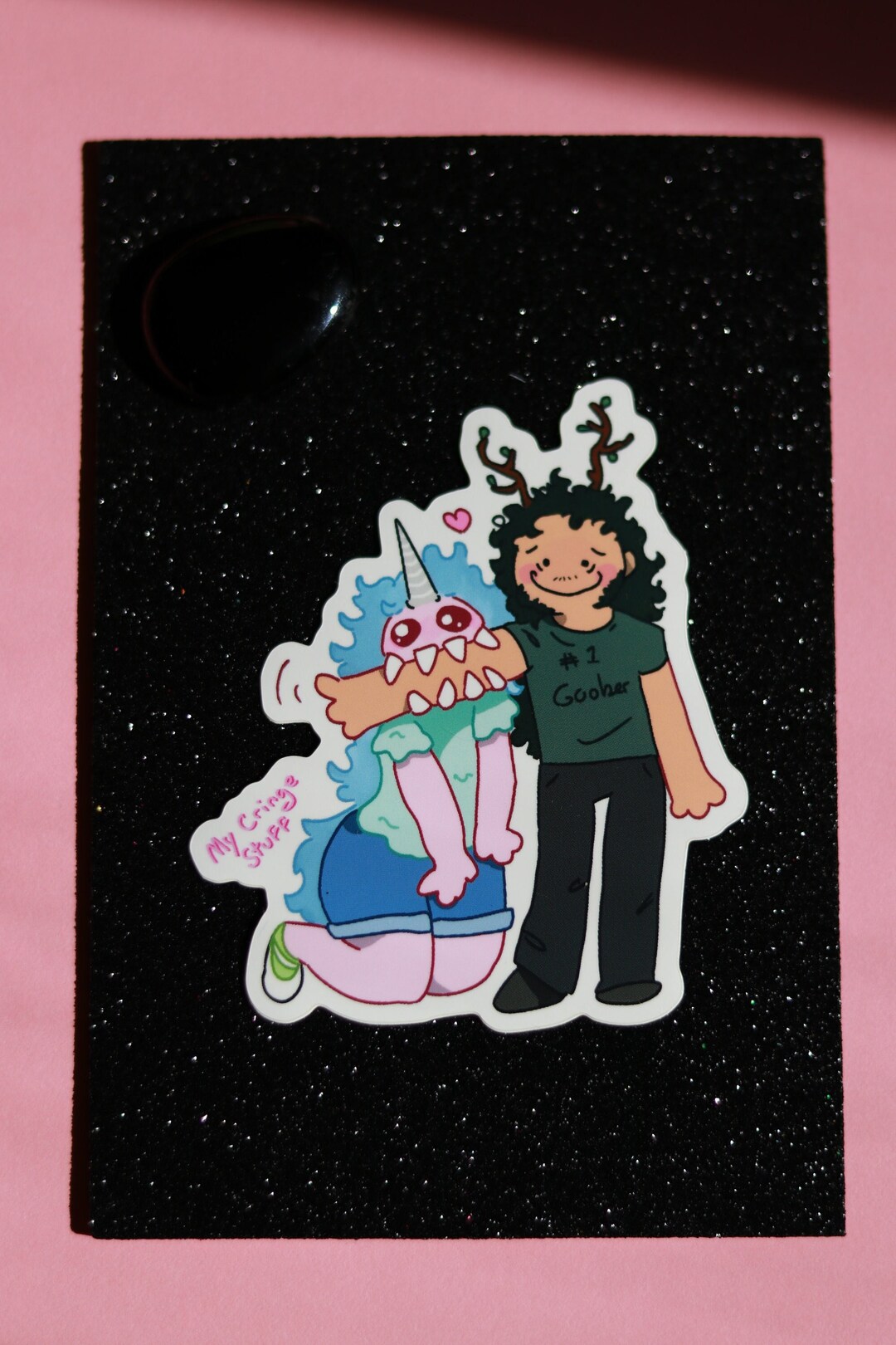 Goober Moment Vinyl Sticker - Etsy