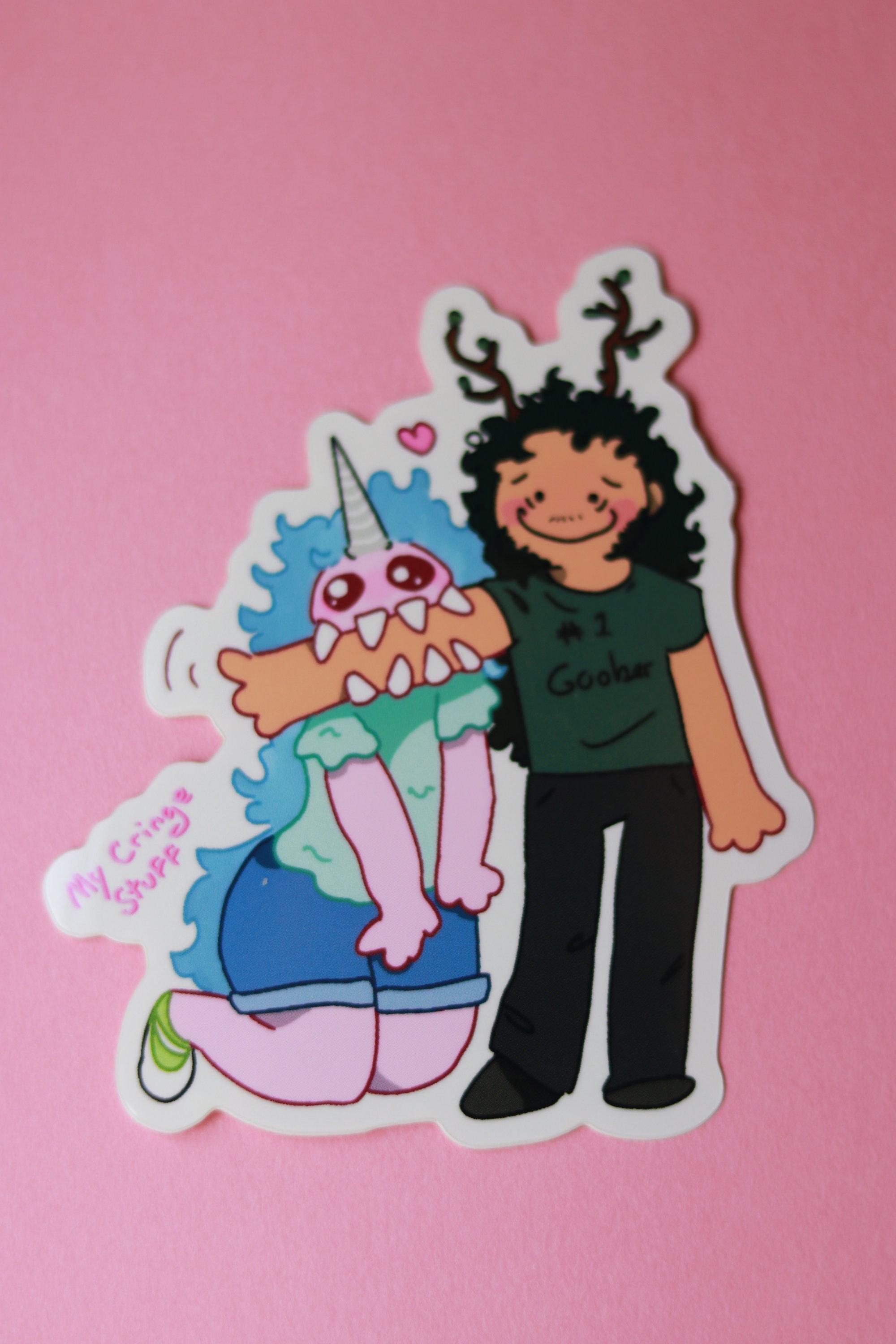 Goober Moment Vinyl Sticker - Etsy